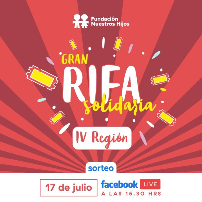 Fundación Nuestros Hijos invita a participar de una nueva rifa virtual ...